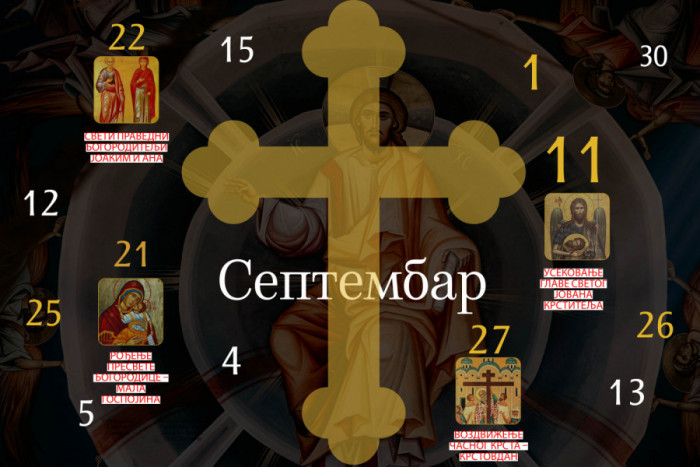 CRKVENI KALENDAR ZA AVGUST 2025. - Religija.rs